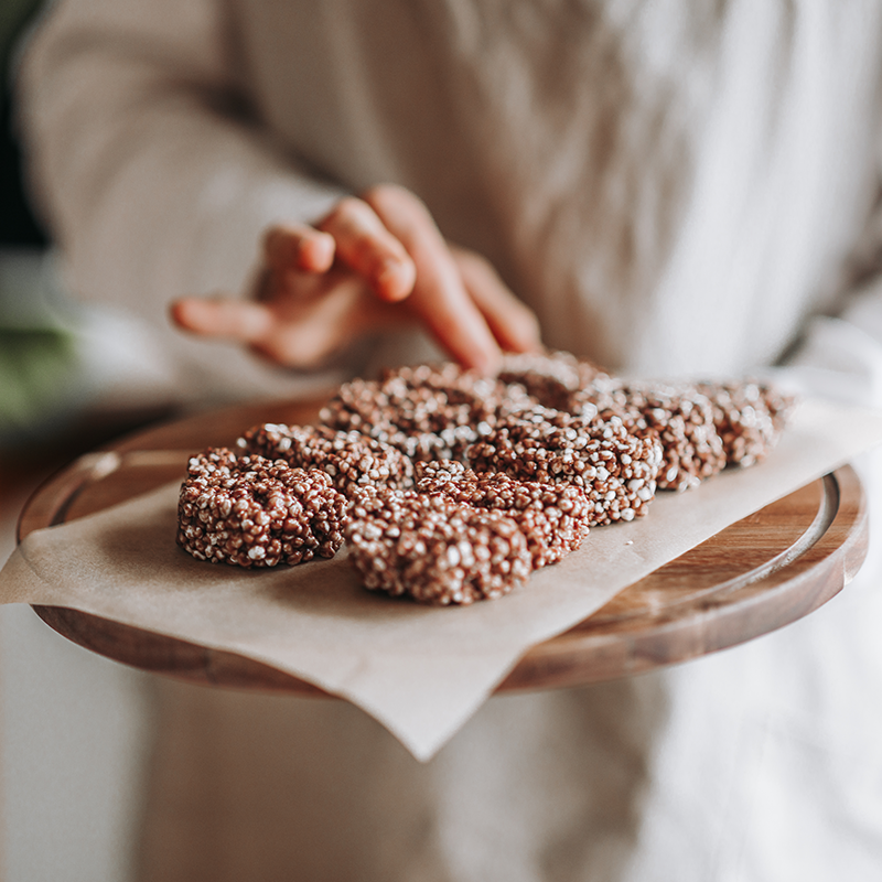 Cacao Puffed Millet Bars – GoodFor