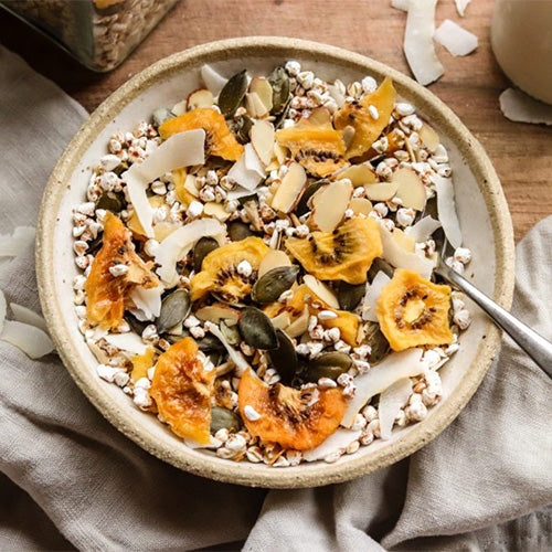 Golden Kiwifruit and Buckwheat Muesli – GoodFor